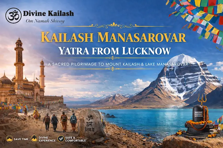 Kailash Manasarovar Yatra from Lucknow 2026 | Helicopter Tour by Divine ...